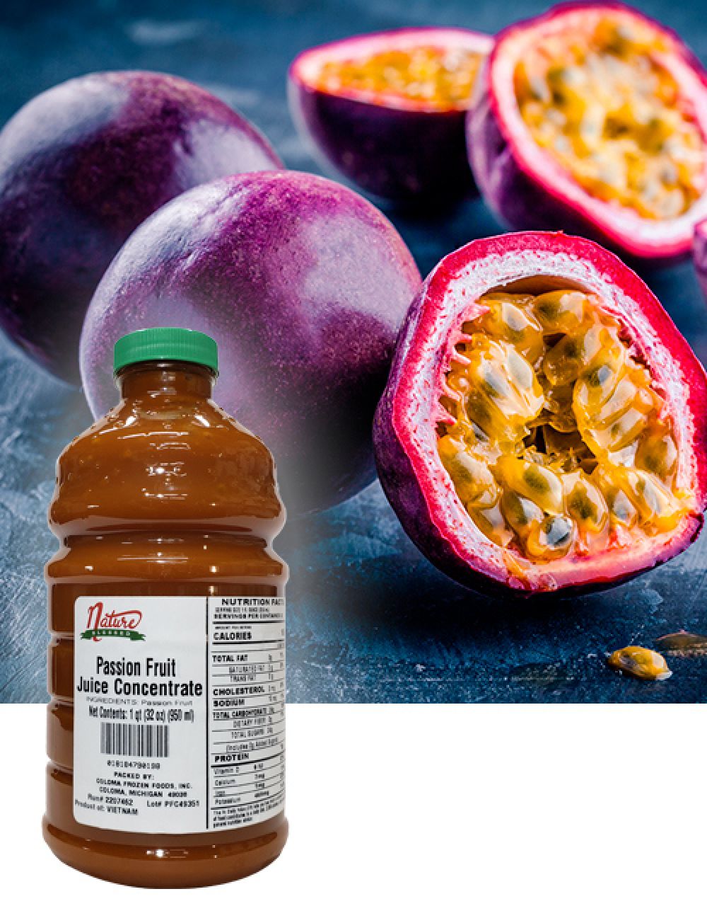 Passion Fruit Juice Concentrate for brewing and wine making.