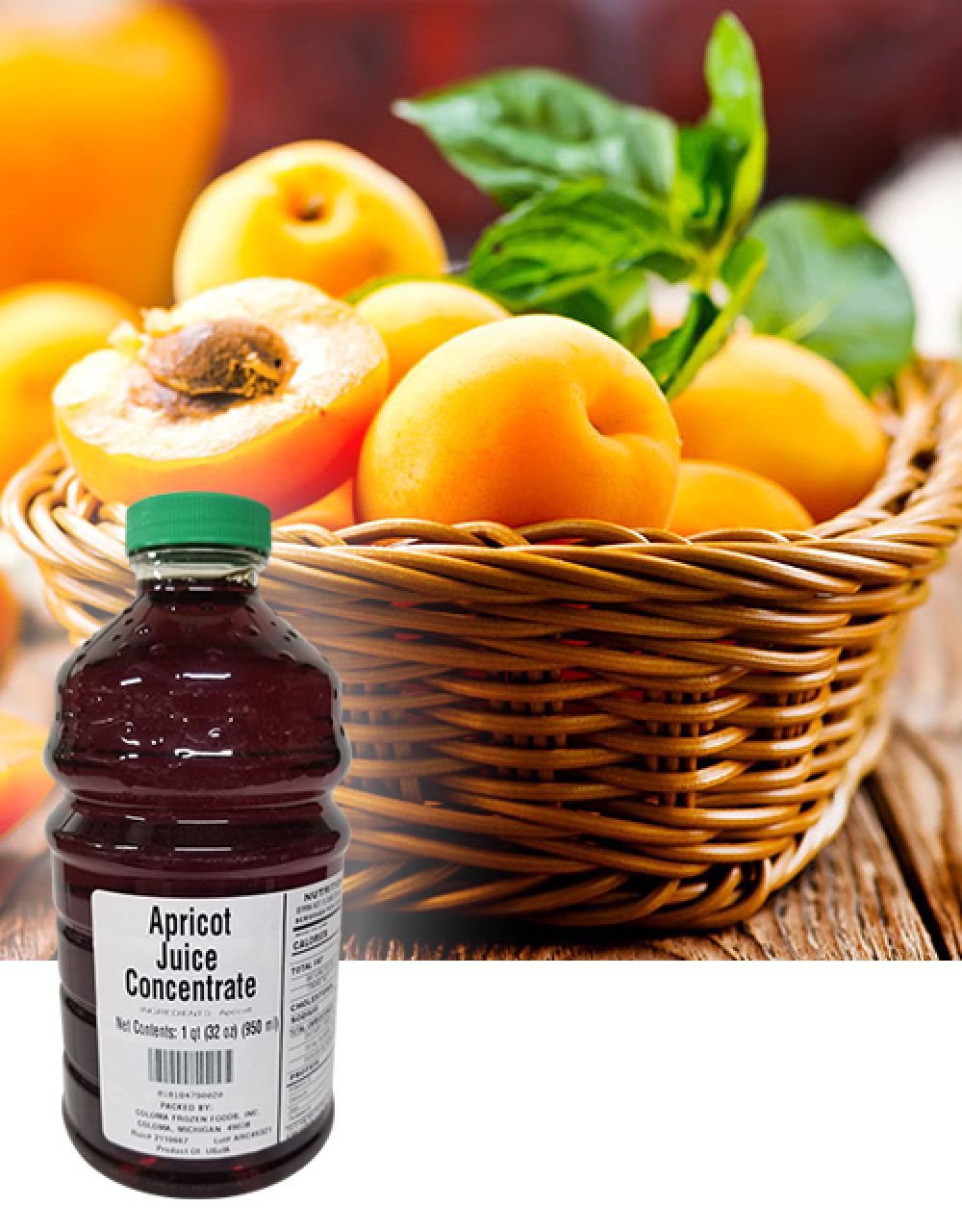 Apricot Concentrate for Home Brewing, Mead and Wine makers