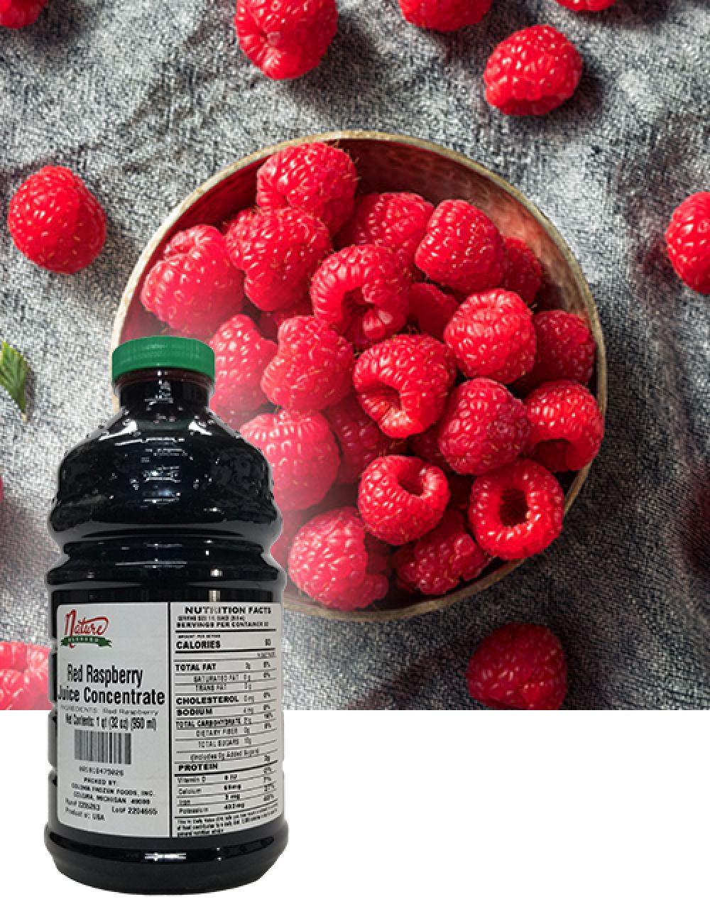 Red Raspberry Juice Concentrate for Beer, Wine and Hard Ciders