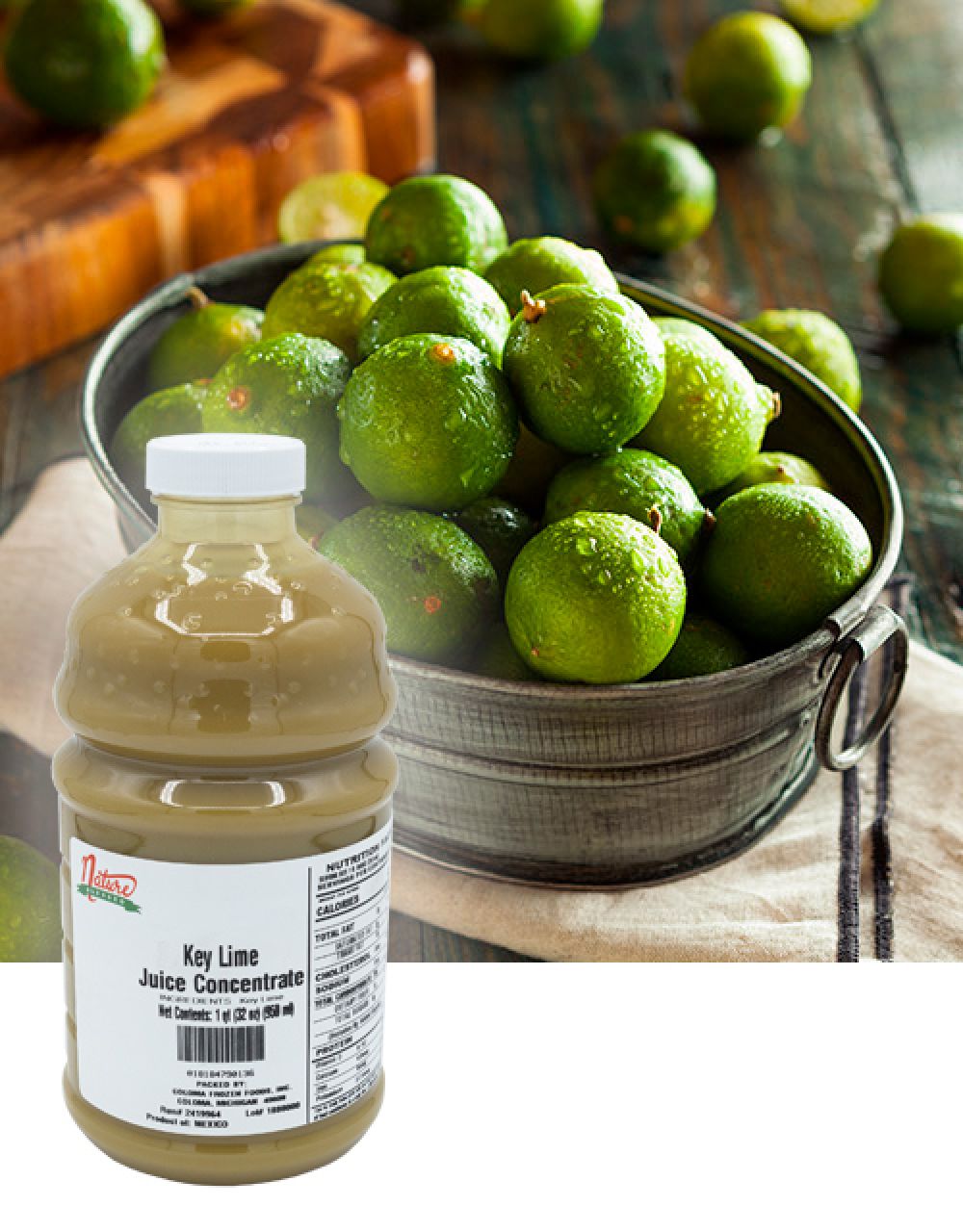 Key Lime Juice Concentrate for Home Brewing and Wine makers