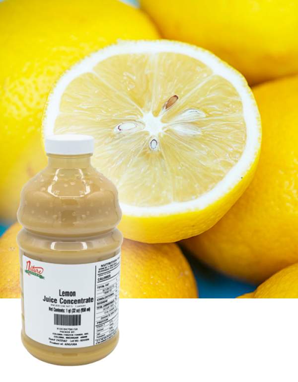 Lemon Juice Concentrate for Beer and Wine