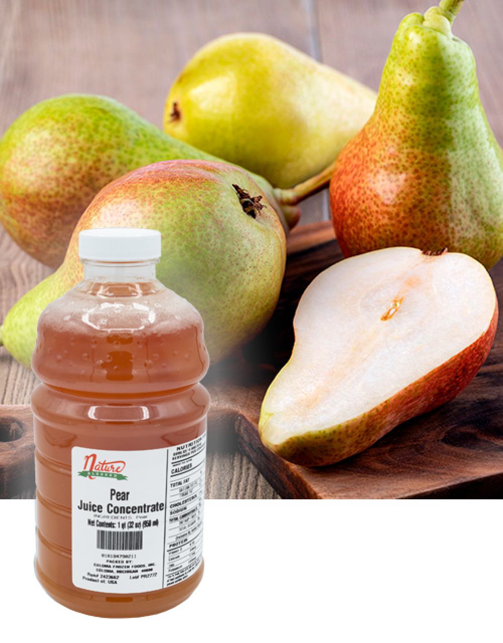 Pear Juice Concentrate for Beer, Mead, and Wine